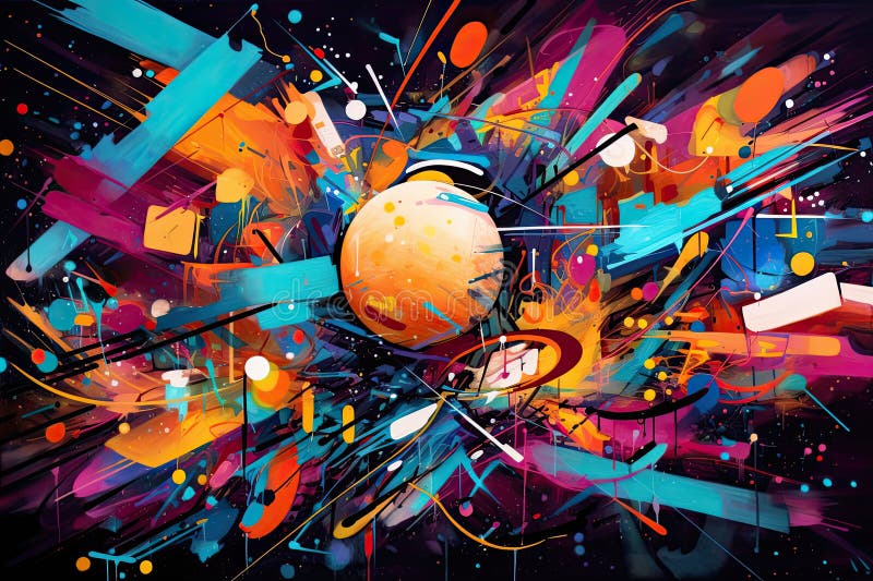 Graffiti Elements As Street Wall Painting Art Vector Set Stock Vector ...