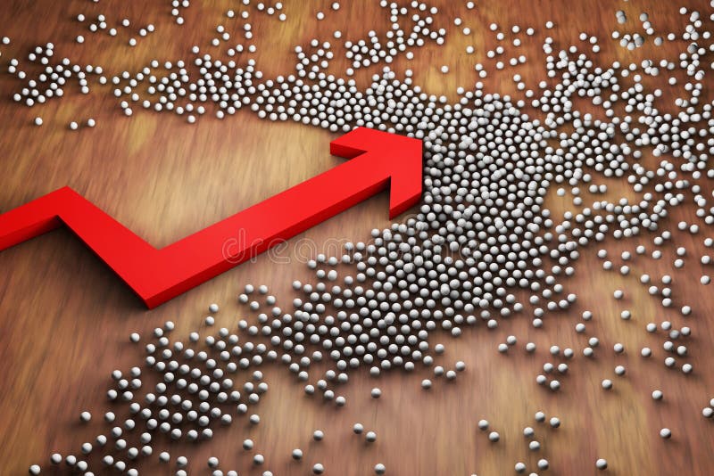 Collisions between objects stock illustration. Illustration of ...