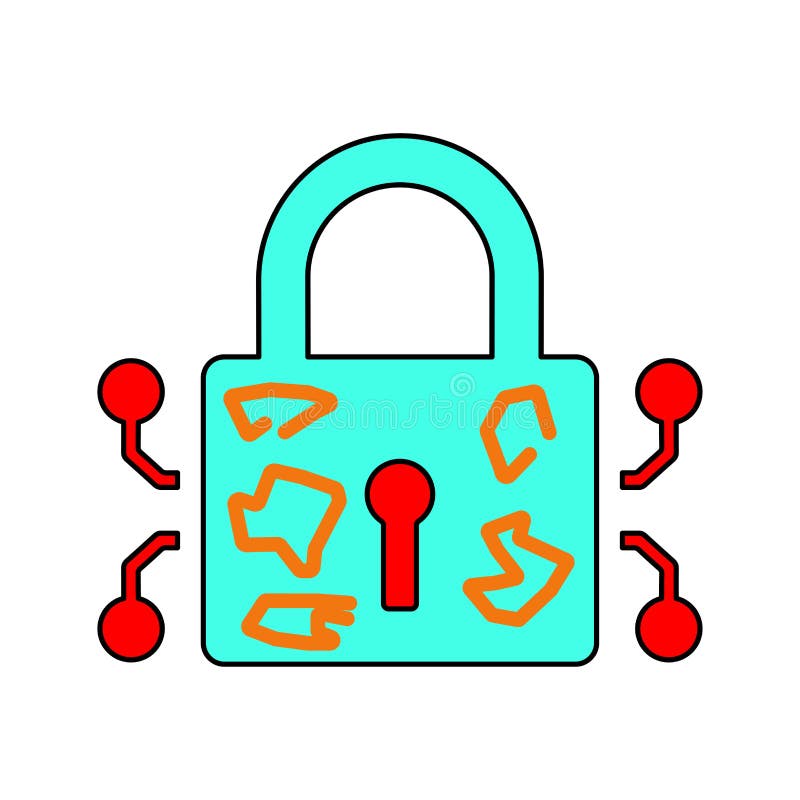 Collocation, Rust Icon. Colorful Vector Graphics Stock Vector ...