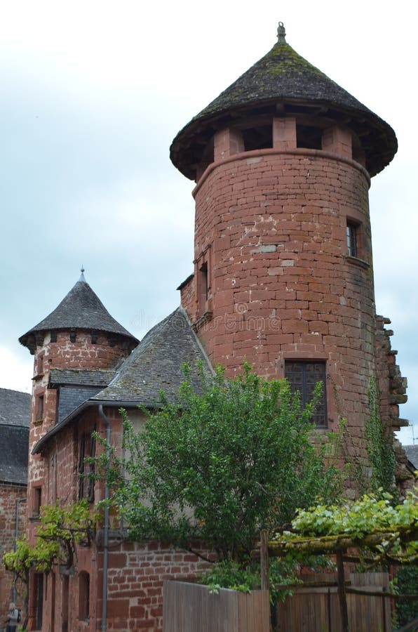 Collonges la Rouge stock image. Image of village, collonges - 41010677