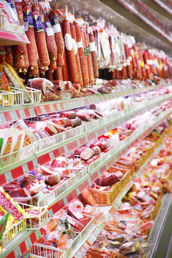 Colmado imagen de archivo. Imagen de cocinero, rojo, mercado - 8211503