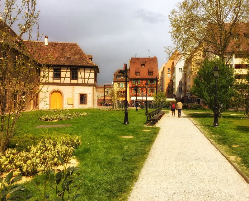 Colmar city view editorial photography. Image of square - 111140232