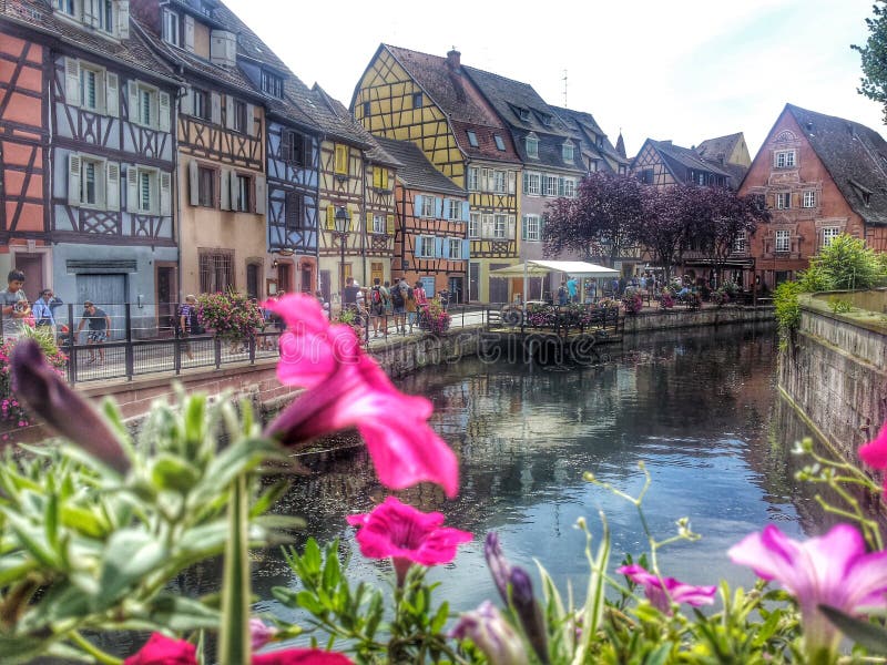 Colmar, France editorial stock photo. Image of river - 72101473