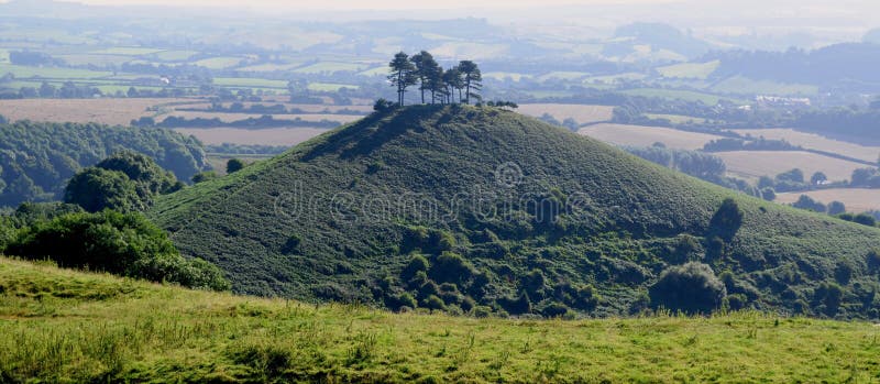Colmers Hill stock photo. Image of dorset, colmers, blue - 15274820