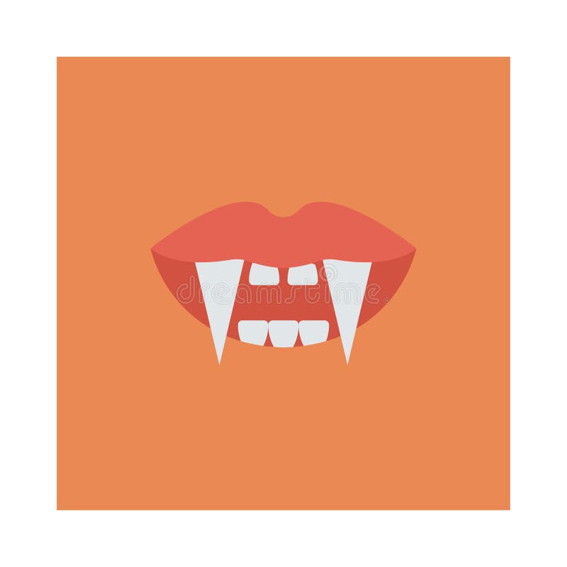 Colmillos ilustración del vector. Ilustración de avatar - 102317932