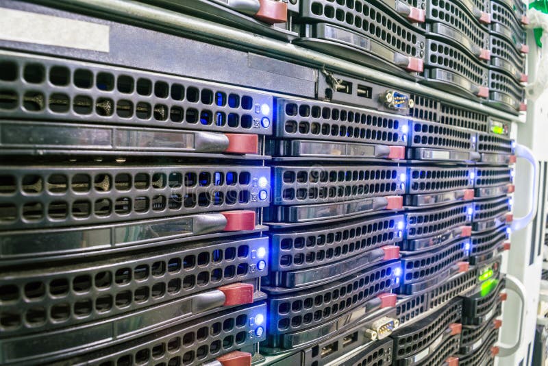 Colocation Space for Several Servers. Hosted Services are in the ...