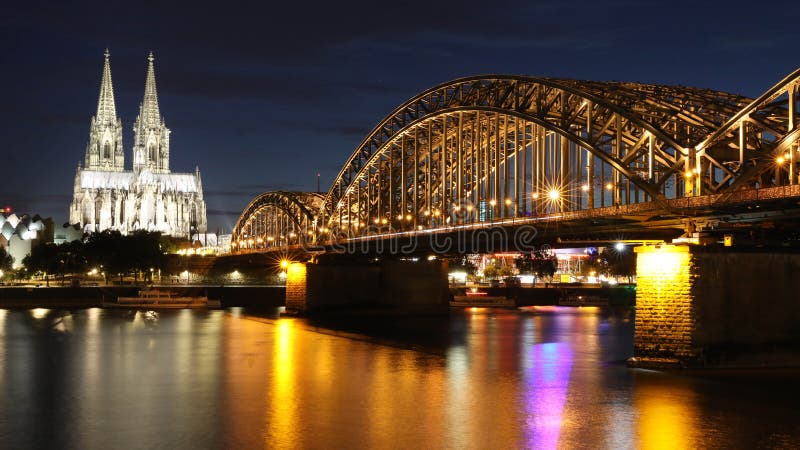 Cologne beautiful city stock photo. Image of happy, light - 126007750