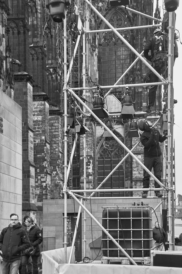 504 Cologne Cathedral Black White Stock Photos - Free & Royalty-Free ...