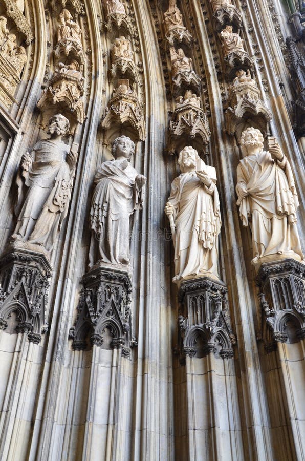 Cologne Cathedral. World Heritage - a Roman Catholic Gothic Cathedral ...