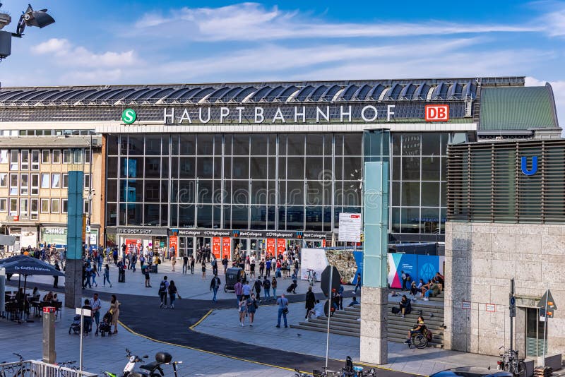 Cologne Central Station - CITY of COLOGNE, GERMANY - JUNE 25, 2021 ...