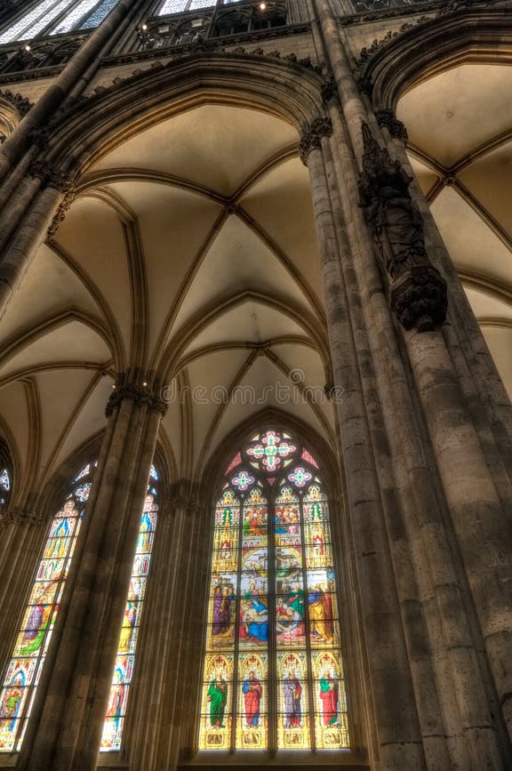 Cologne Dom Stained Glass editorial image. Image of vault - 35753440