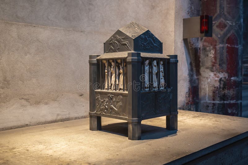 Religious Object at St. Martin Church Interior - Cologne, Germany ...