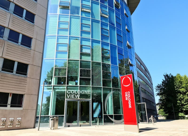 Cologne, Germany - 24 July 2024: the Tall Modern Building of the ...