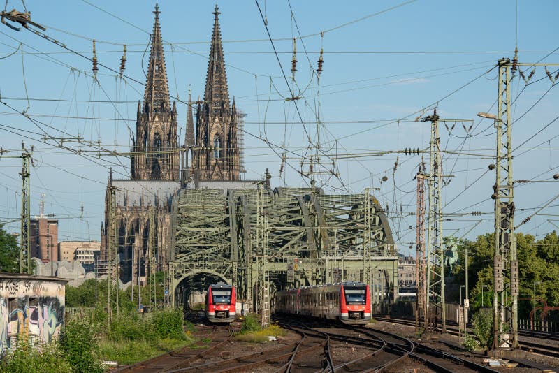 Urban Infrastructure, Railway System Editorial Image - Image of church ...