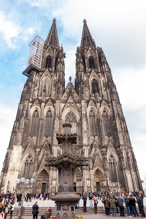 COLOGNE, GERMANY - MARCH 5, 2015: Cologne Cathedral, Monument of German ...