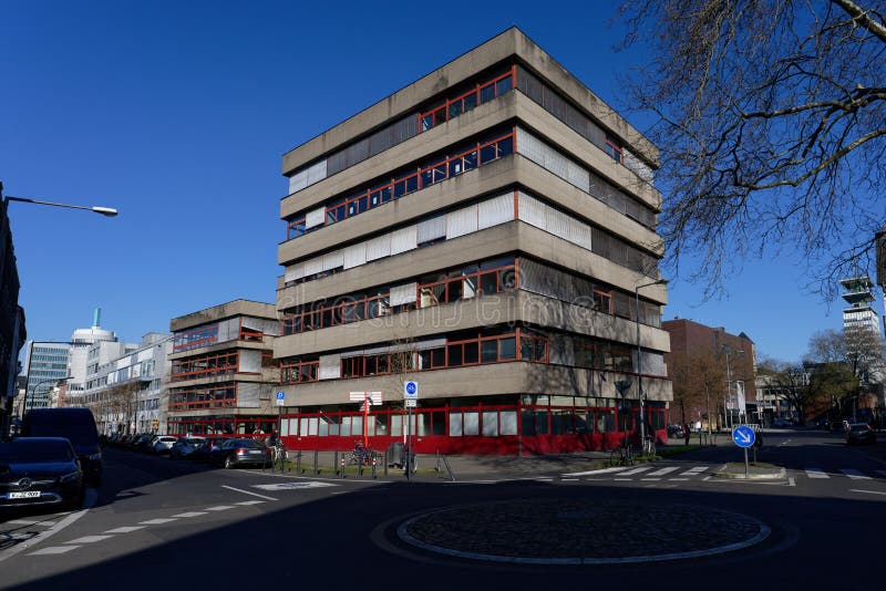 The Central Library Building in Cologne Editorial Stock Image - Image ...
