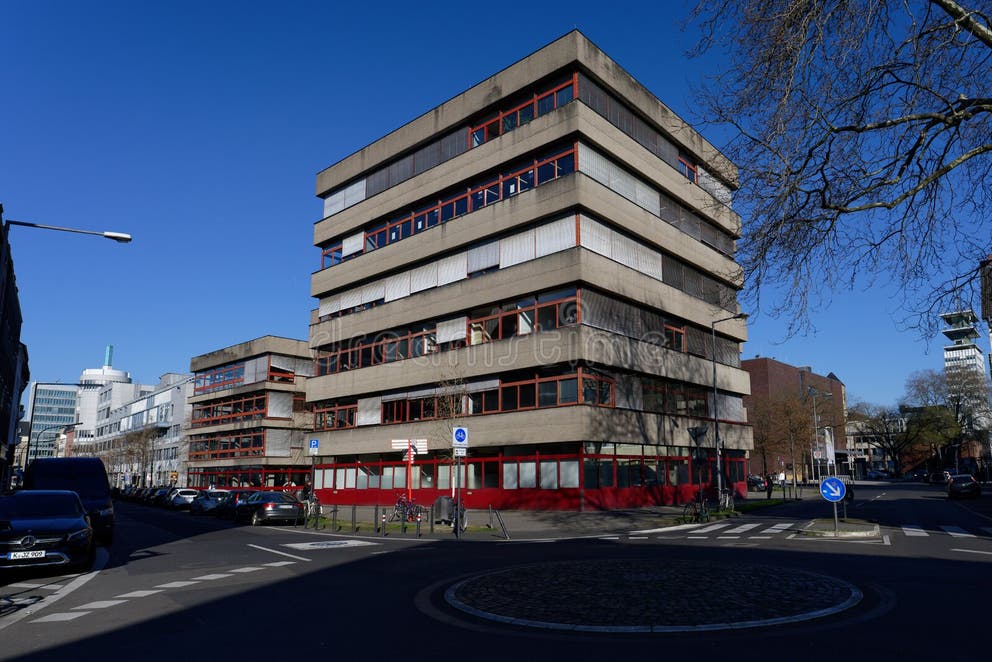 The Central Library Building in Cologne Editorial Stock Image - Image ...