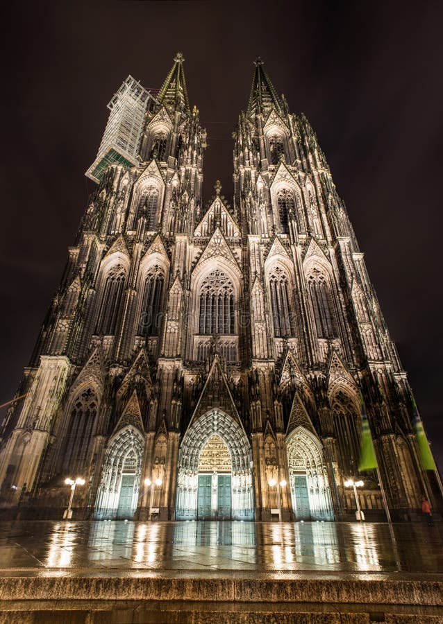 Cologne, Germany - March 10, 2019: Interesting Panoramic View of ...