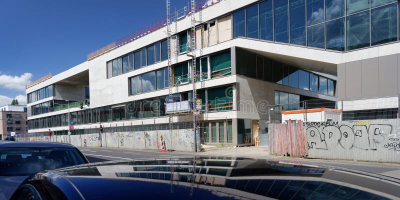 Unfinished Helios School in Cologne Ehrenfeld Editorial Image - Image ...