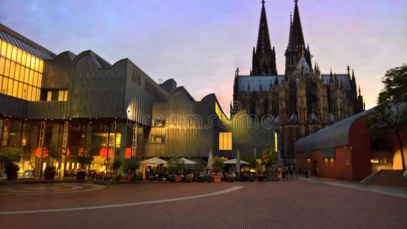 Cologne, Germany editorial image. Image of sunset, travel - 97465145