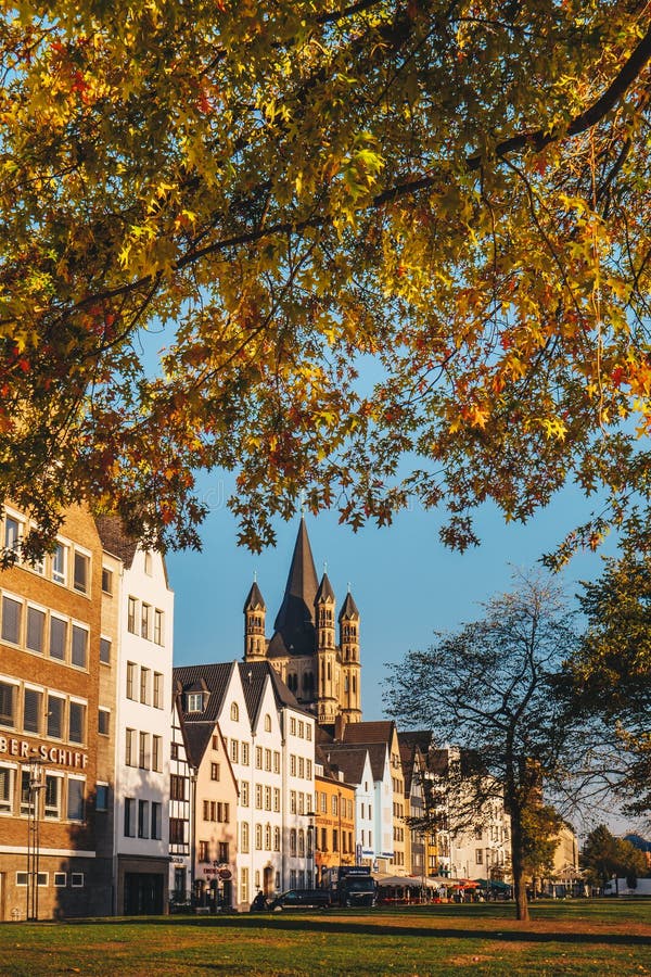 Cologne, Germany - September 2018: Classic German Architecture in ...
