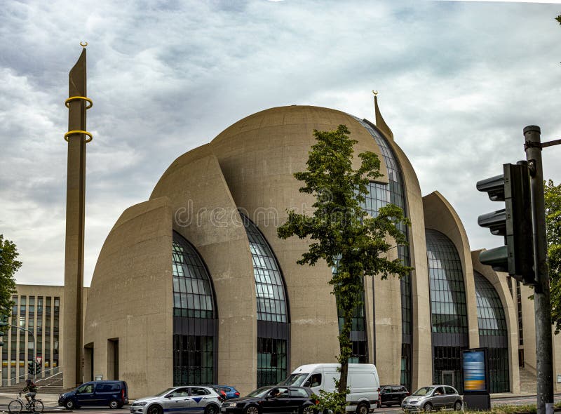 Cologne, NRW, Germany, 06 15 2020, Mosque in Cologne Ehrenfeld ...