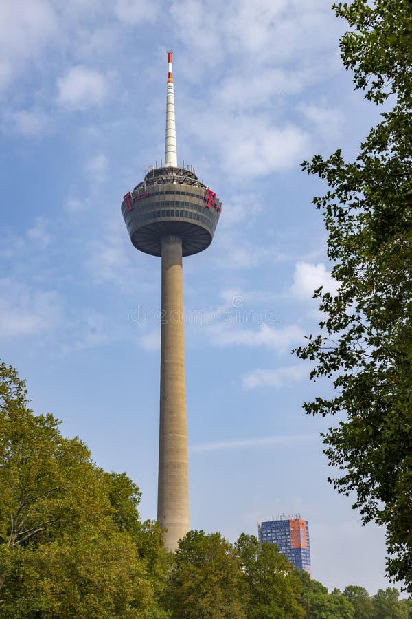 Cologne, NRW, Germany, 08 15 2020, Radio Tower Colonius Editorial Stock ...