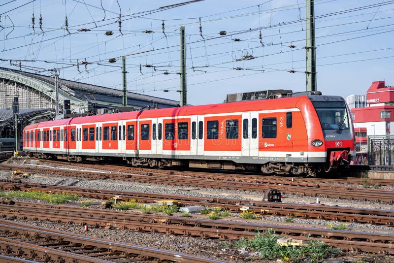 Cologne S-Bahn editorial stock image. Image of deutsche - 260728939