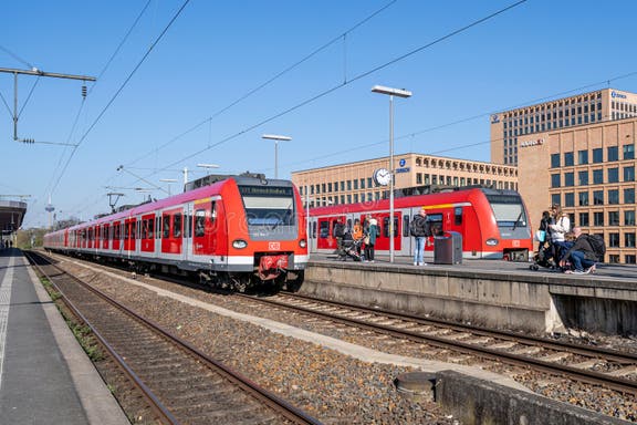 Cologne S-Bahn editorial photography. Image of transit - 375253097