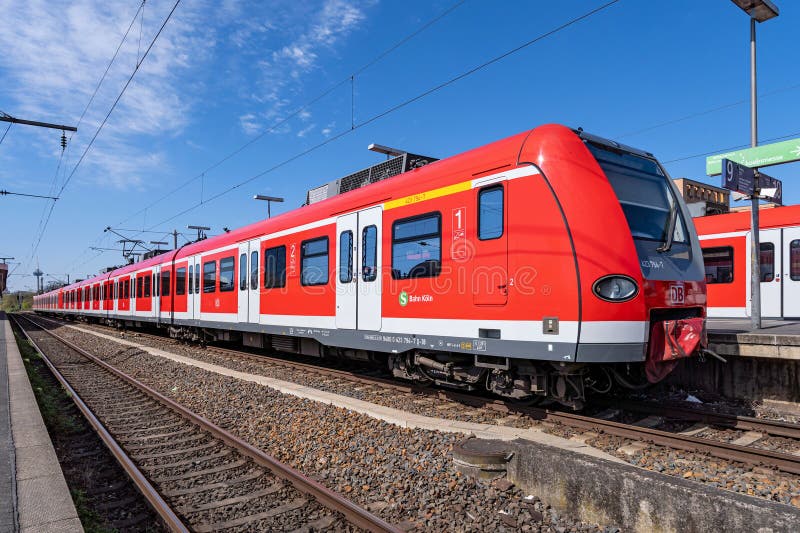 Cologne S-Bahn editorial photo. Image of tourism, transportation ...
