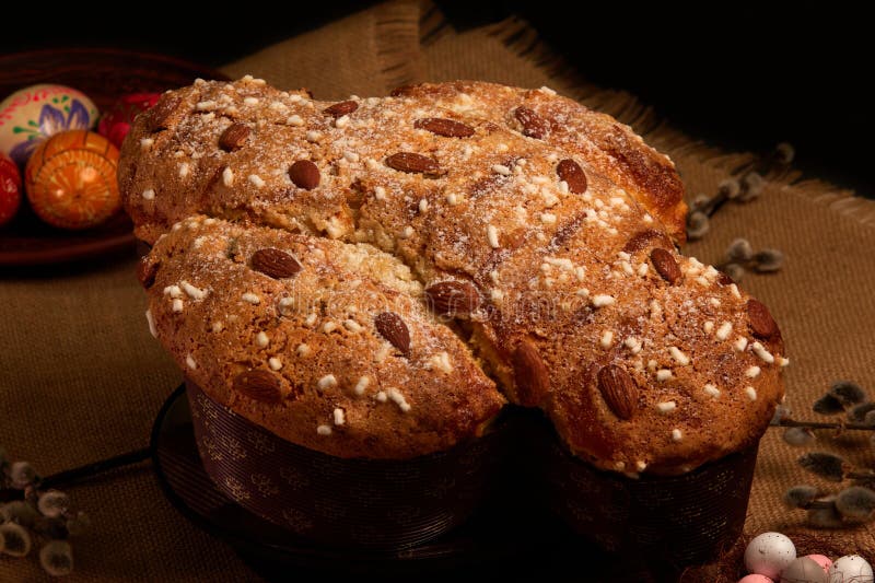 COLOMBA Cake, a Traditional Italian Easter Dessert. Easter Dove Cake ...
