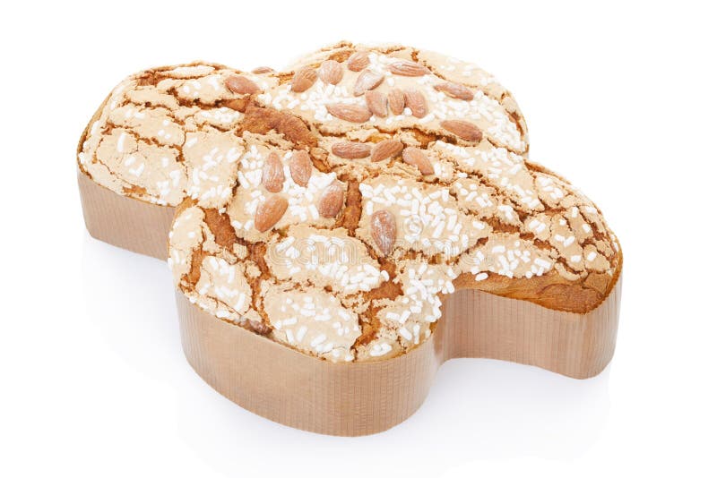 Colomba, Italian Easter Cake Stock Photo - Image of bread, almond: 53819974