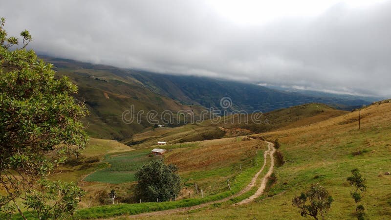 From Colombia Beautiful. Green Lemon Mountains Stock Photo - Image of ...