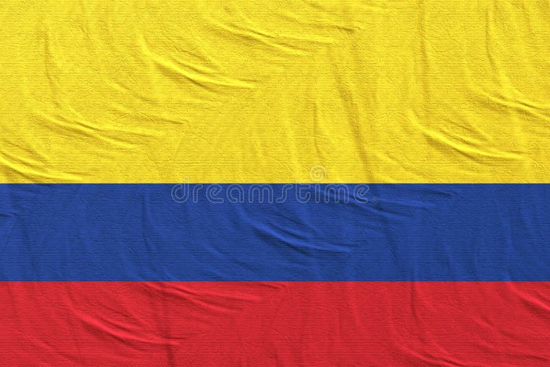 Colombia flag waving stock photo. Image of colombian - 143233318