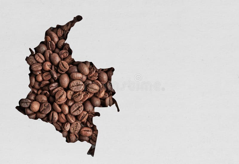 Colombian coffee beans stock image. Image of caffeine - 177114295