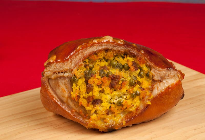 Colombian lechona stock photo. Image of latin, christmas - 26615122