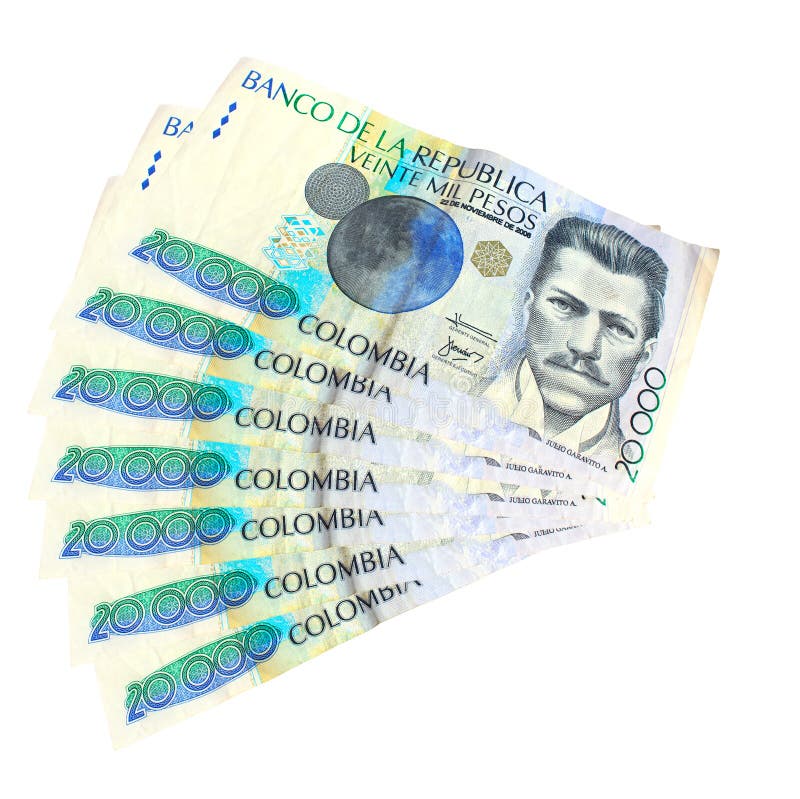 Colombian money stock photo. Image of cash, peso, business - 21228856