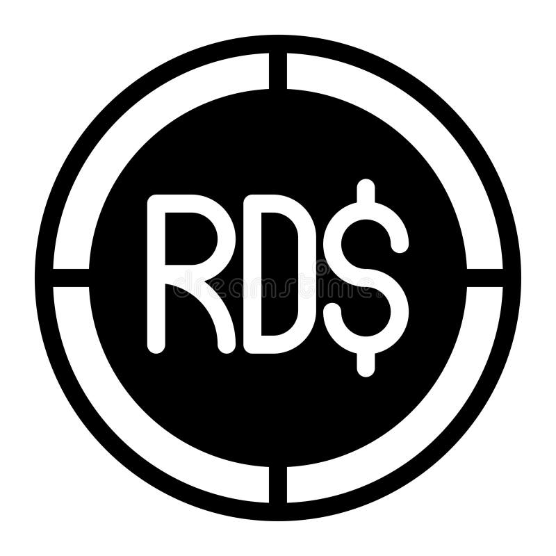 Colombian Peso Coin Icon Flat Style Vector Graphic Illustration for Web ...