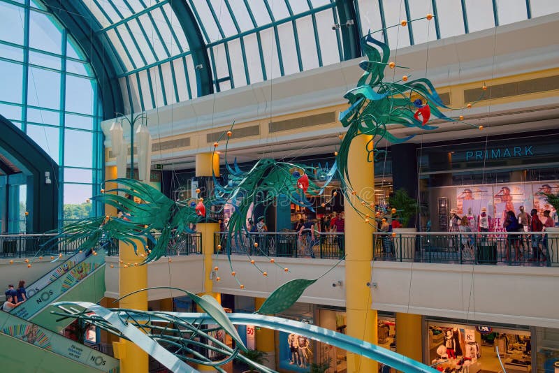 Colombo Center, Lisbonne, Portugal Photo stock éditorial - Image du ...