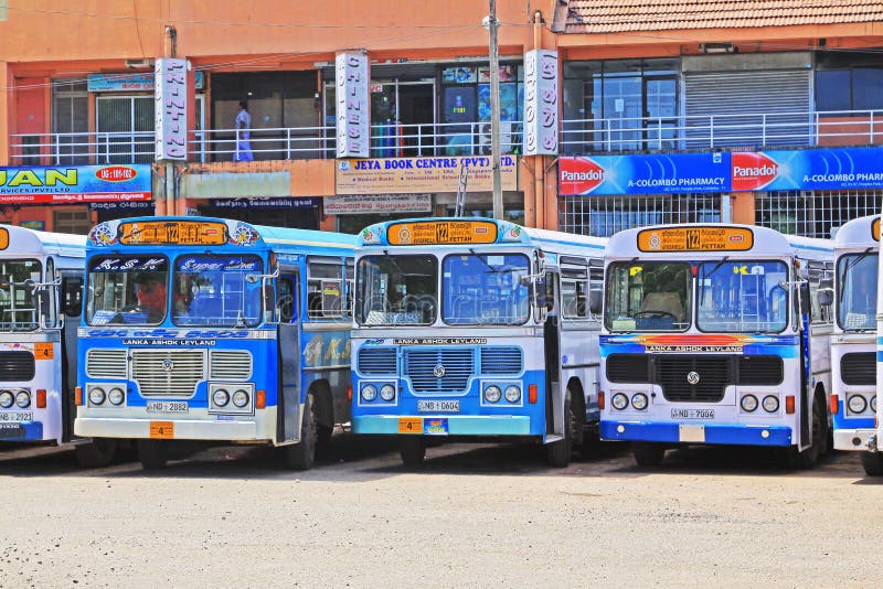 Colombo Central Bus Terminal, Sri Lanka Editorial Photo - Image of ...
