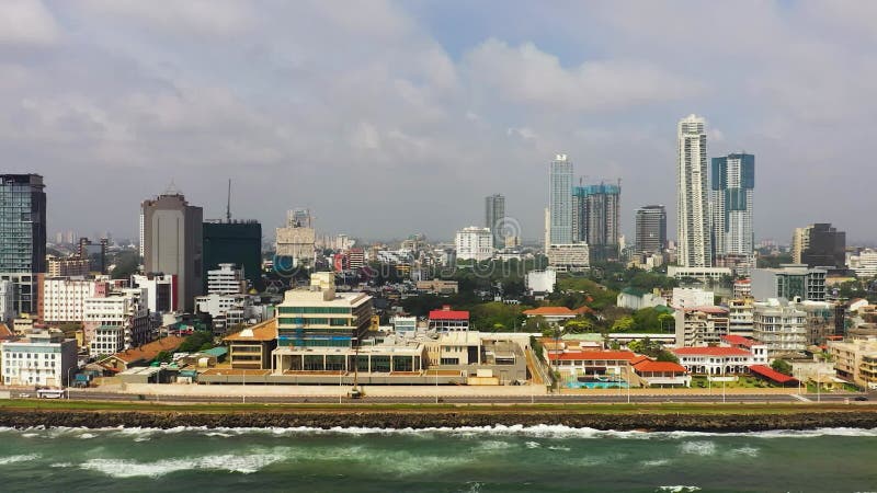 Colombo City View from Above. Sri Lanka. Stock Video - Video of asia ...