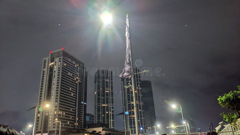 Colombo city at night stock photo. Image of busy, colombo - 281255284