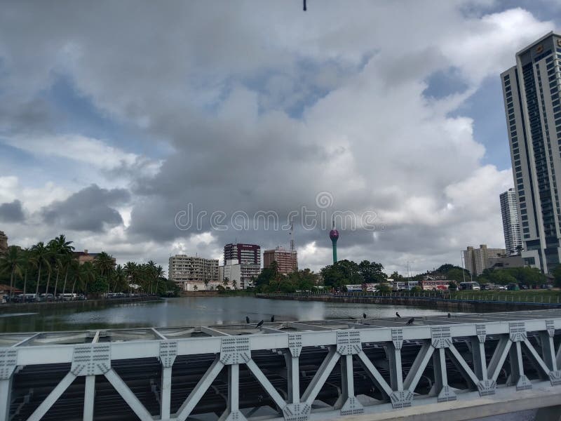 Colombo City ,srilanka ,sky ,clouds ,lotus Tower , Stock Image - Image ...