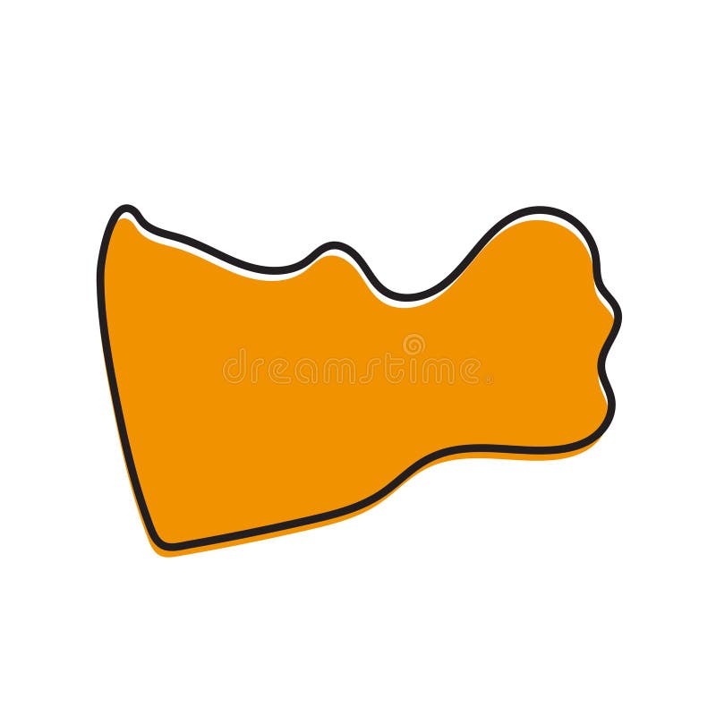 Colombo District of Sri Lanka Vector Map Illustration Stock Vector ...