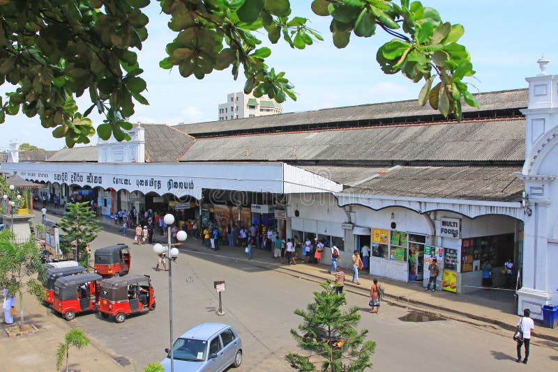 Colombo Fort Railway Station Editorial Stock Image - Image of classic ...