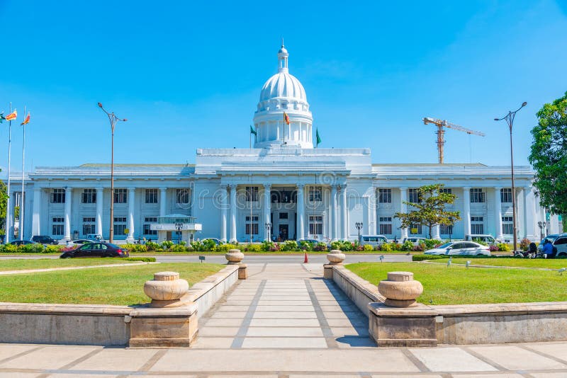Colombo Municipal Council in Sri Lanka Stock Photo - Image of ...