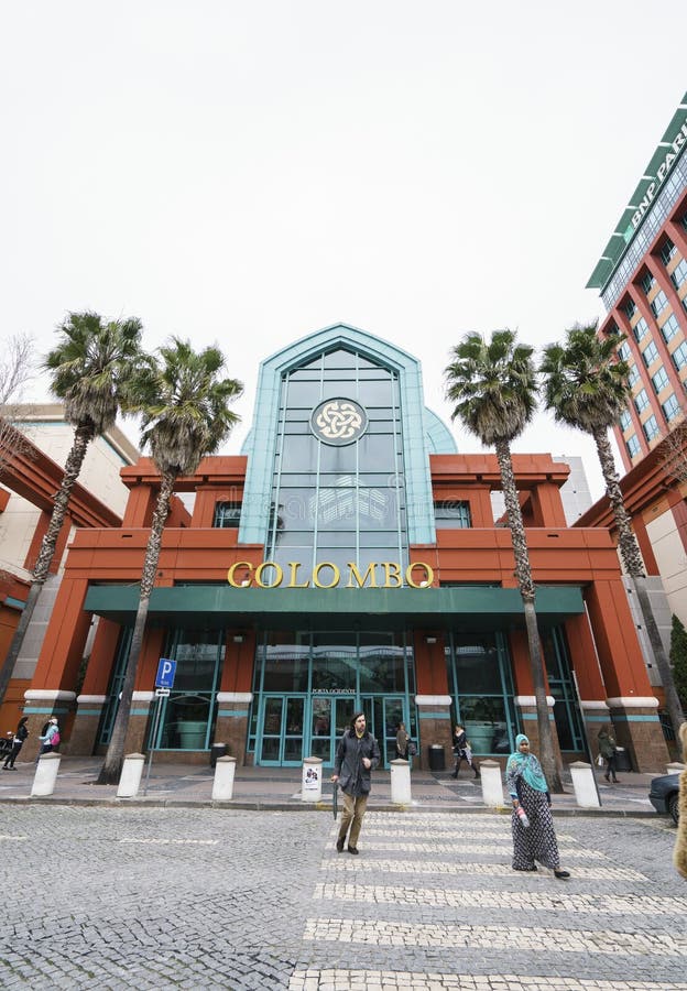 Colombo Shopping Center redaktionelles stockbild. Bild von rolltreppen ...