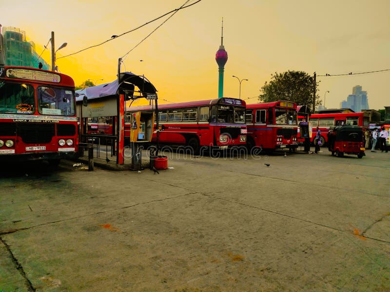 Colombo Sltb Bus Station Colombo Sri Lanka Editorial Stock Image ...