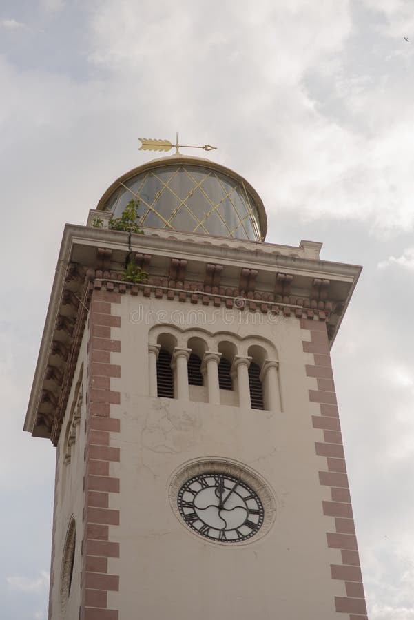 Clock Tower in the Capital of Sri Lanka in Summer Colombo Editorial ...