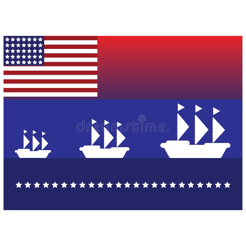 Colombus Day Background Image. this Image Can Be Used for Templates ...